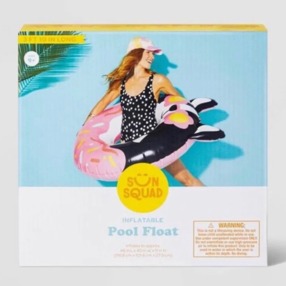 sun squad | Other | New Sun Squad Inflatable Boxer Dog Pool Float ...
